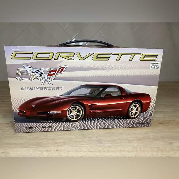 Radio Shack | Toys | Vintage Radio Shack Corvette 5th Anniversary Ed Rc ...